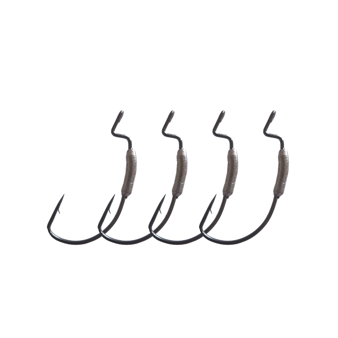 Weedless Hooks - 1/8oz x 4 Pack – Dirty Tackle